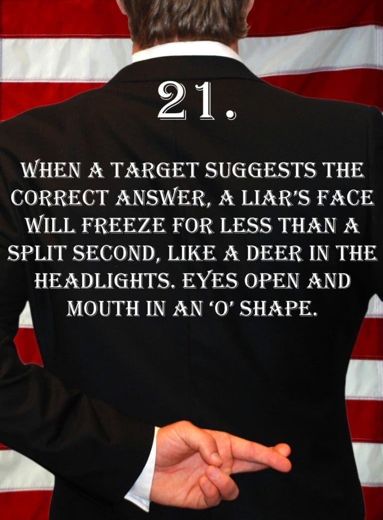 Deception Tip 21 - Suggesting Answers - How To Detect Deception