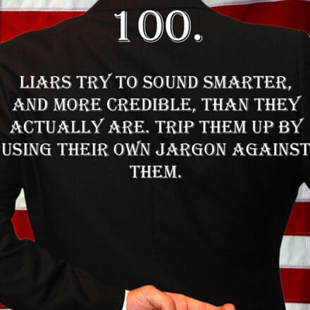 Deception Tips Blog - Cues To Detecting Deception