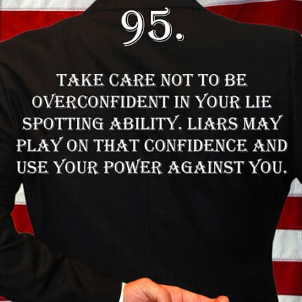 Deception Tips Blog - Cues To Detecting Deception